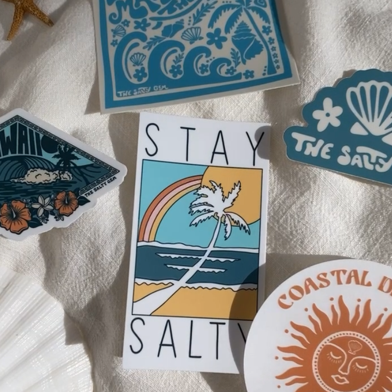 Endless Summer Sticker Pack – The Salty Gem